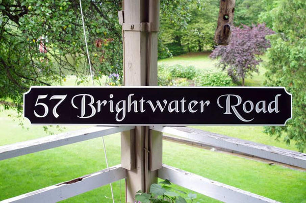 Classic Custom Carved Quarterboard sign - Design your Own – The Carving ...