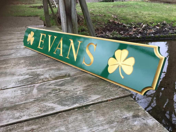 Personalized Quarterboard sign with any image - Add your name or place ...