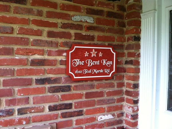 Custom Bar Sign with Beach and Starfish Theme – The Carving Company