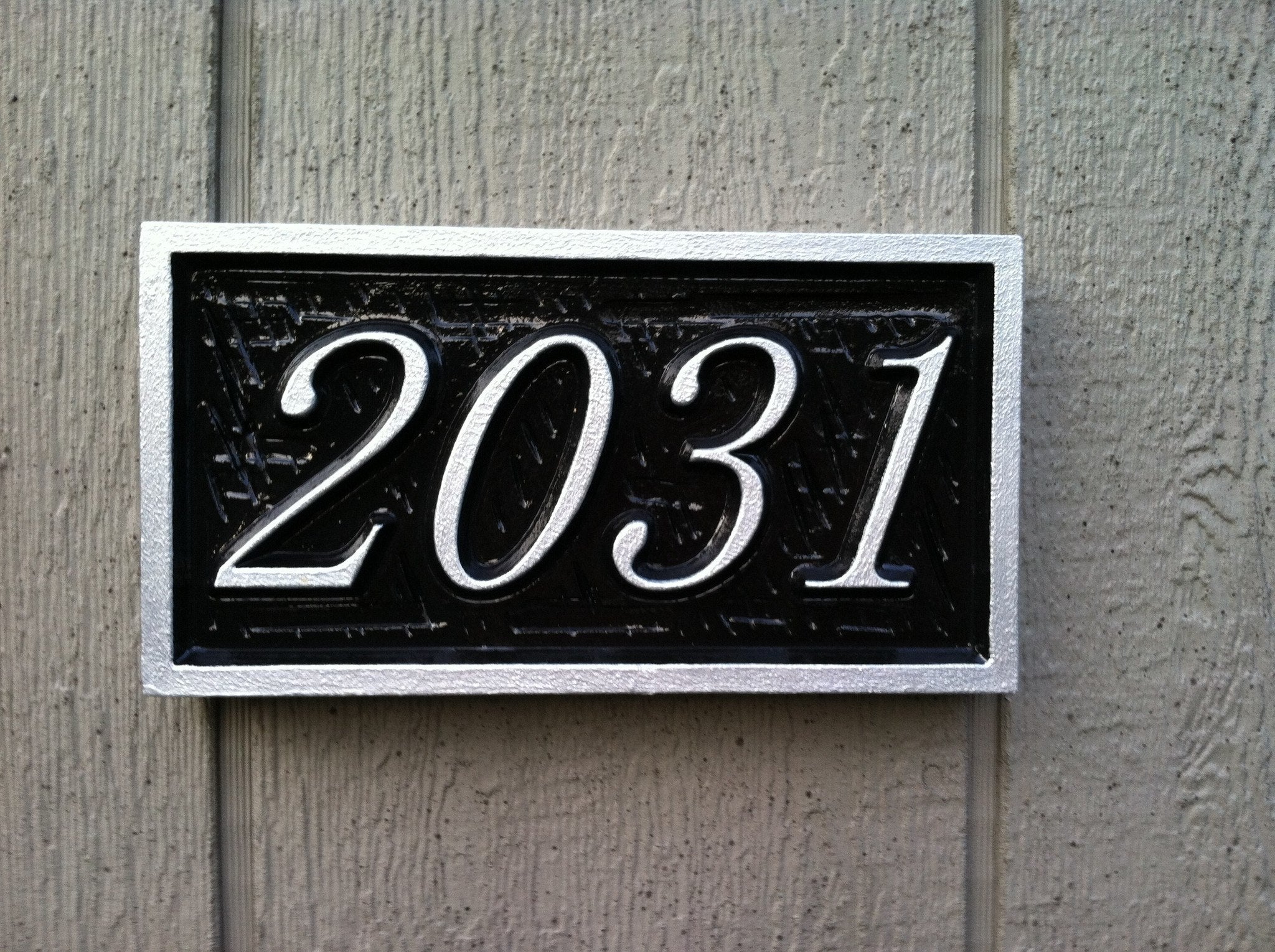 Building Number Sign Samples