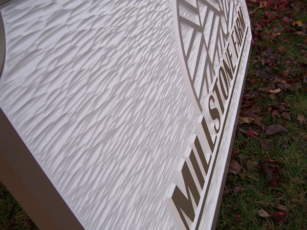 Business Signs - Custom Carved Dimensional HDU Signs – The Carving Company