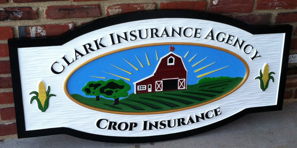 Carved Dimensional Business Signs / Use Your Logo – The Carving Company