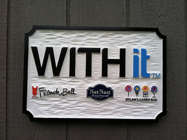 Custom Carved Business Sign - Dimensional Signage for Store Fronts (B6 ...