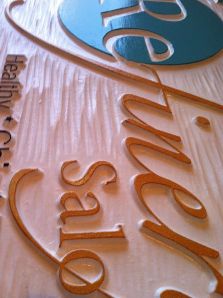 Custom Carved Dimensional Outdoor Business Sign – The Carving Company