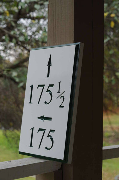 Multiple Numbers for House, Apartments, Condo's, Units with Arrow – The ...